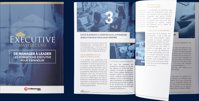 Téléchargez notre guide sur la formation exécutive - Executive Masterclass